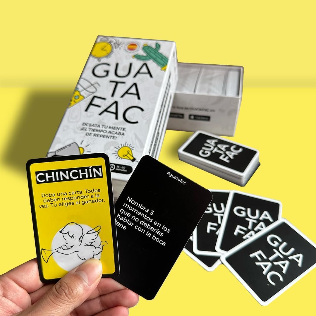 GUATAFAC: El Juego de Cartas con Preguntas Rápidas que Pondrá a Prueba ...